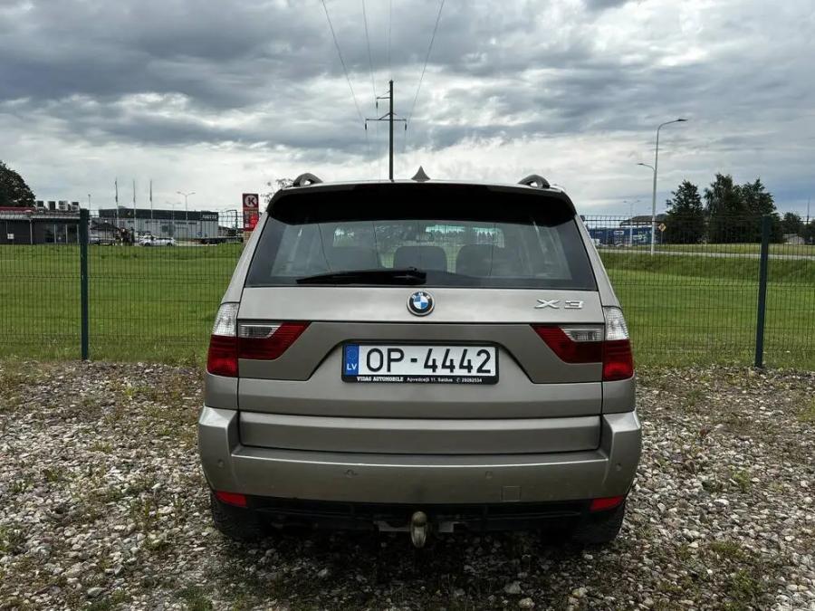 Brown BMW X3 2009 in Saldus, with an engine capacity of 2.00 L and mileage of 163 thousand km for 6900 €, photo 7 on AUTOMOTO.COM.LV