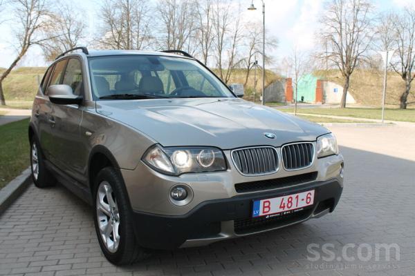 Brown BMW X3 2010 in Daugavpils, with an engine capacity of 2.00 L and mileage of 256 thousand km for 6200 €, photo 2 on AUTOMOTO.COM.LV