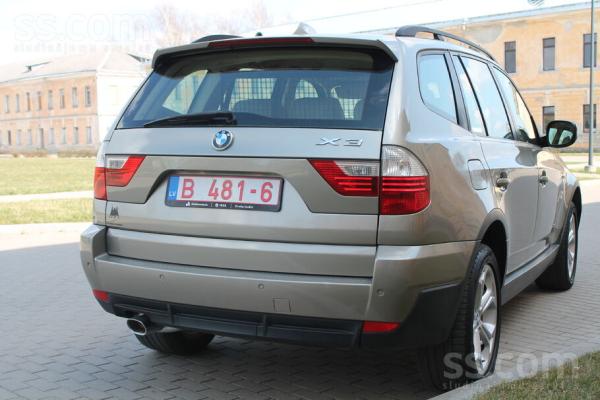 Brown BMW X3 2010 in Daugavpils, with an engine capacity of 2.00 L and mileage of 256 thousand km for 6200 €, photo 5 on AUTOMOTO.COM.LV