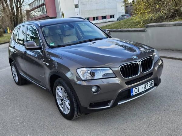 Brown BMW X3 2010 in Jekabpils, with an engine capacity of 2.00 L and mileage of 312 thousand km for 9490 €, photo 1 on AUTOMOTO.COM.LV