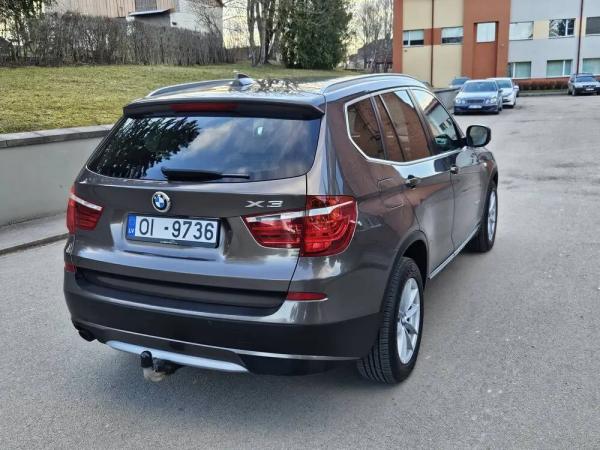 Brown BMW X3 2010 in Jekabpils, with an engine capacity of 2.00 L and mileage of 312 thousand km for 9490 €, photo 4 on AUTOMOTO.COM.LV