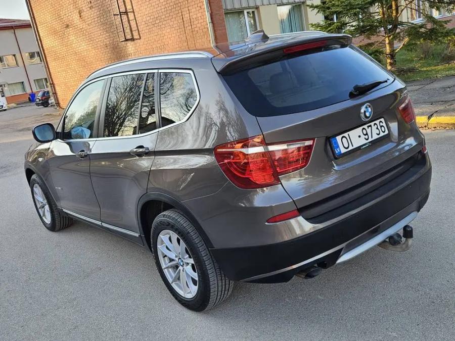 Коричневый БМВ Х3 2010 в Екабпилс, объемом двигателя 2.00 л и пробегом 312 тыс. км за 9490 €, фото 7 на AUTOMOTO.COM.LV