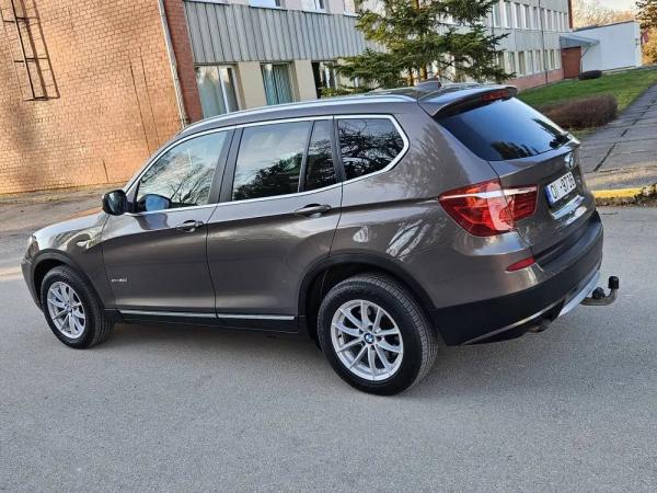 Brown BMW X3 2010 in Jekabpils, with an engine capacity of 2.00 L and mileage of 312 thousand km for 9490 €, photo 7 on AUTOMOTO.COM.LV