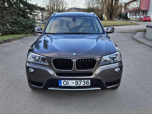 Brown BMW X3 2010 in Jekabpils, with an engine capacity of 2.00 L and mileage of 312 thousand km for 9490 €, photo 10 on AUTOMOTO.COM.LV