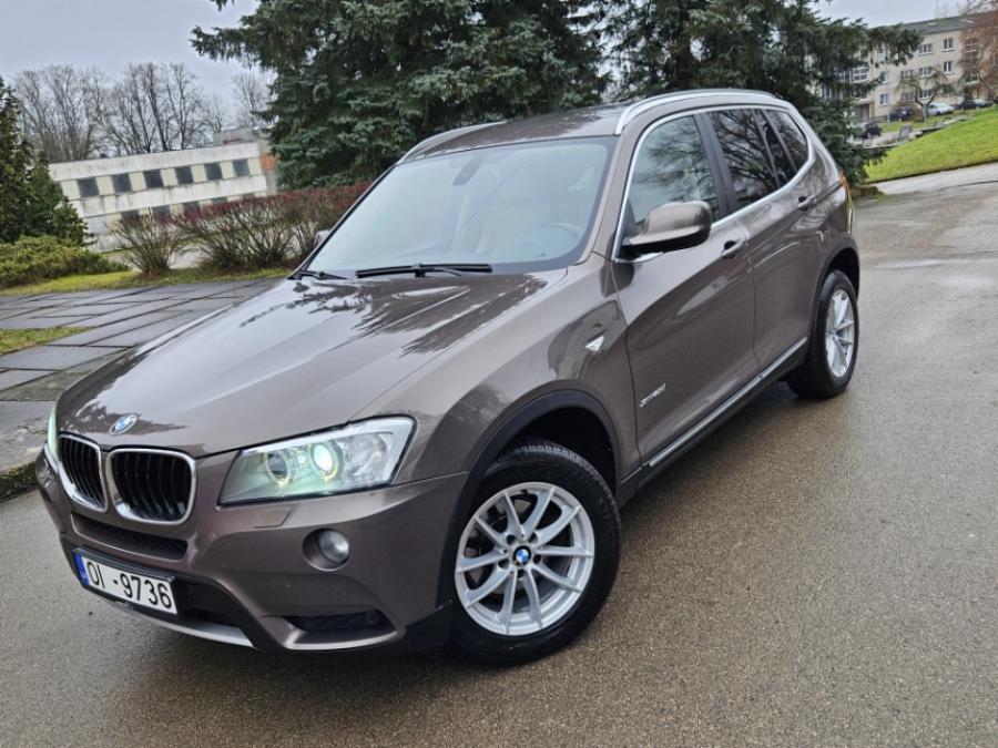 Brūns BMW X3 2010 Rīga, ar dzinēja tilpumu 2.00 L un nobraukumu 312 tūkst. km par 9990 €, foto 1 vietnē AUTOMOTO.COM.LV