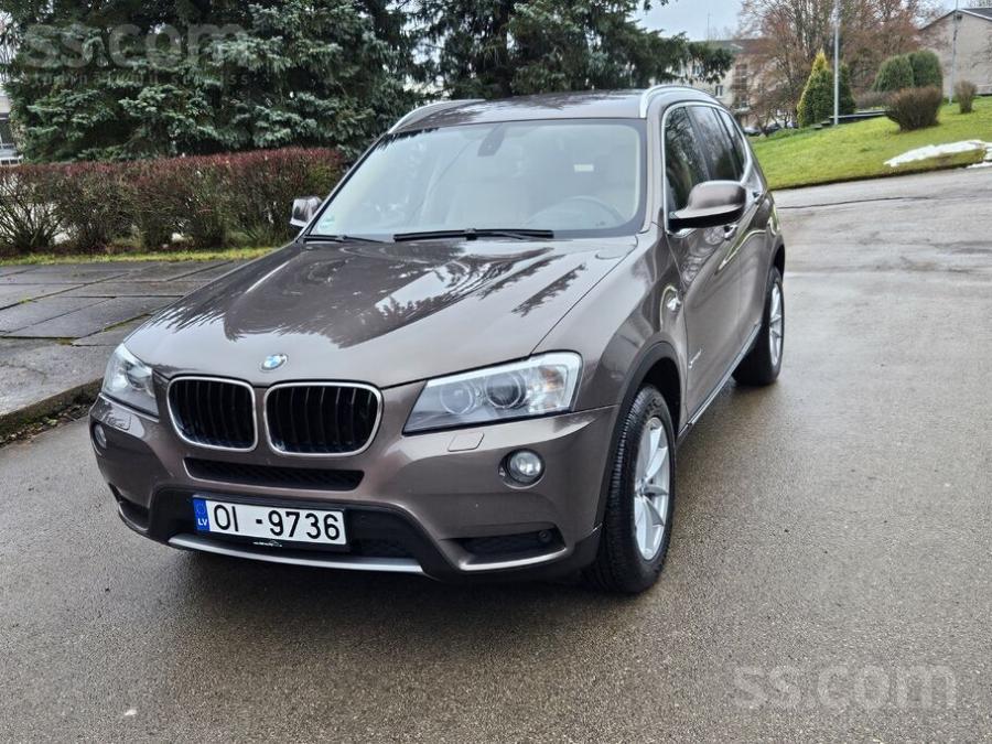 Brūns BMW X3 2011 Jēkabpils, ar dzinēja tilpumu 2.00 L un nobraukumu 312 tūkst. km par 10290 €, foto 2 vietnē AUTOMOTO.COM.LV