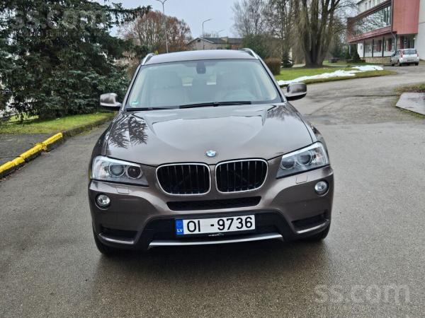 Brown BMW X3 2011 in Jekabpils, with an engine capacity of 2.00 L and mileage of 312 thousand km for 9790 €, photo 3 on AUTOMOTO.COM.LV