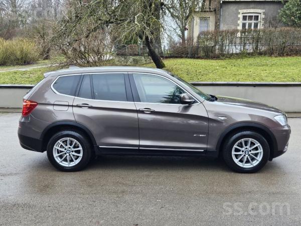 Brown BMW X3 2011 in Jekabpils, with an engine capacity of 2.00 L and mileage of 312 thousand km for 9790 €, photo 6 on AUTOMOTO.COM.LV