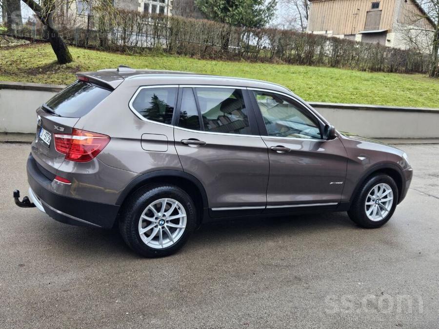 Brūns BMW X3 2011 Jēkabpils, ar dzinēja tilpumu 2.00 L un nobraukumu 312 tūkst. km par 10290 €, foto 7 vietnē AUTOMOTO.COM.LV