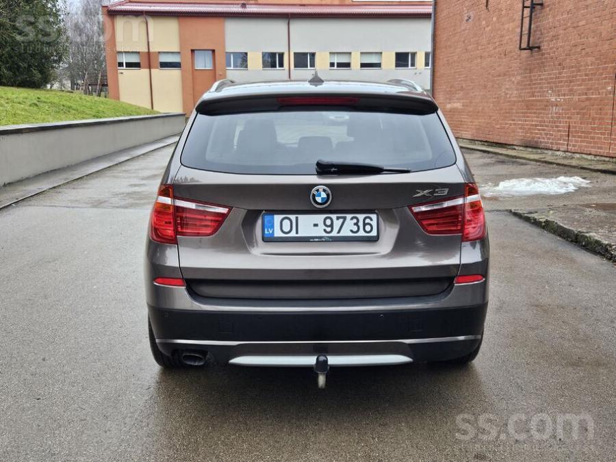 Brūns BMW X3 2011 Jēkabpils, ar dzinēja tilpumu 2.00 L un nobraukumu 312 tūkst. km par 10290 €, foto 9 vietnē AUTOMOTO.COM.LV