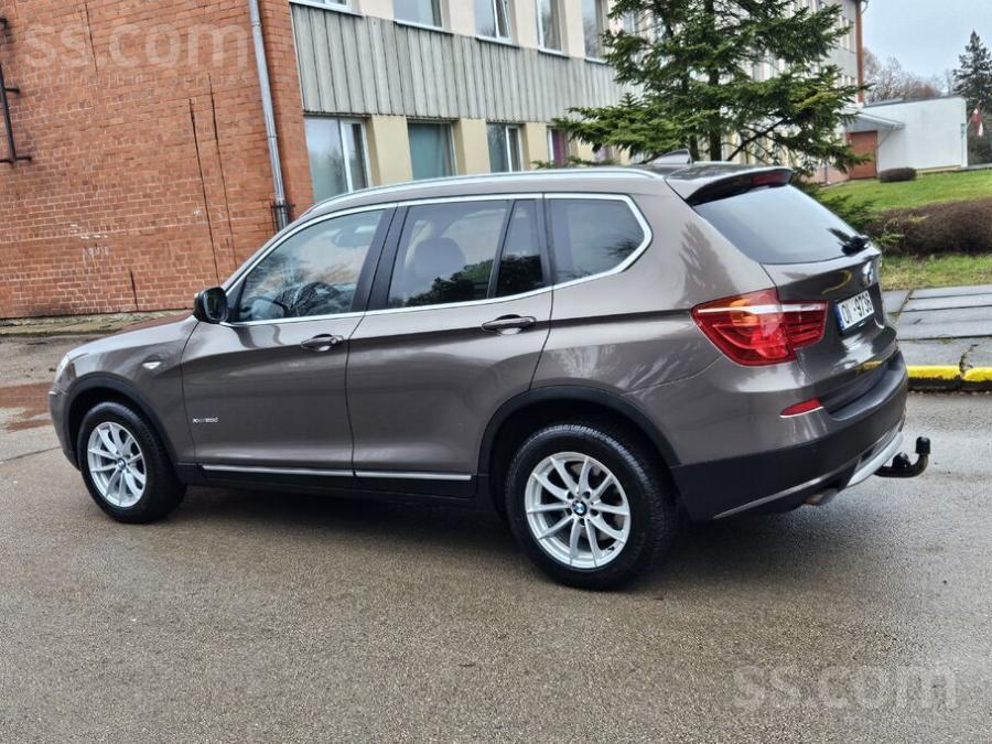 Brūns BMW X3 2011 Jēkabpils, ar dzinēja tilpumu 2.00 L un nobraukumu 312 tūkst. km par 10290 €, foto 11 vietnē AUTOMOTO.COM.LV