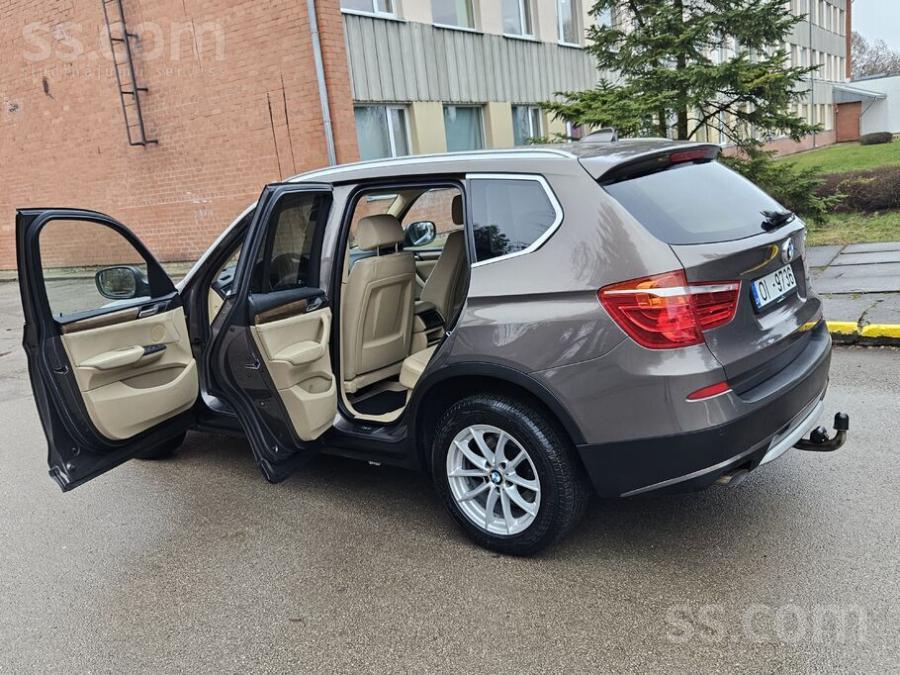 Brūns BMW X3 2011 Jēkabpils, ar dzinēja tilpumu 2.00 L un nobraukumu 312 tūkst. km par 10290 €, foto 17 vietnē AUTOMOTO.COM.LV