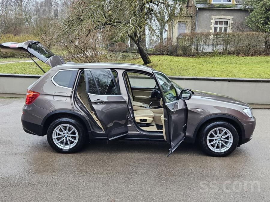 Brūns BMW X3 2011 Jēkabpils, ar dzinēja tilpumu 2.00 L un nobraukumu 312 tūkst. km par 10290 €, foto 23 vietnē AUTOMOTO.COM.LV