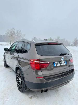Brown BMW X3 2011 in Vilnius, with an engine capacity of 2.99 L and mileage of 227 thousand km for 10250 €, photo 4 on AUTOMOTO.COM.LV