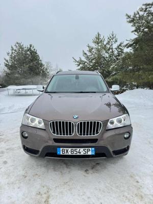 Brown BMW X3 2011 in Vilnius, with an engine capacity of 2.99 L and mileage of 227 thousand km for 10250 €, photo 7 on AUTOMOTO.COM.LV