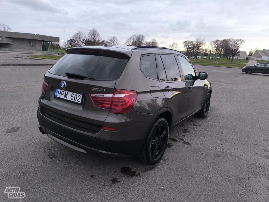 Brūns BMW X3 2011 Kauņa, ar dzinēja tilpumu 3.00 L un nobraukumu 256 tūkst. km par 9100 €, foto 18 vietnē AUTOMOTO.COM.LV