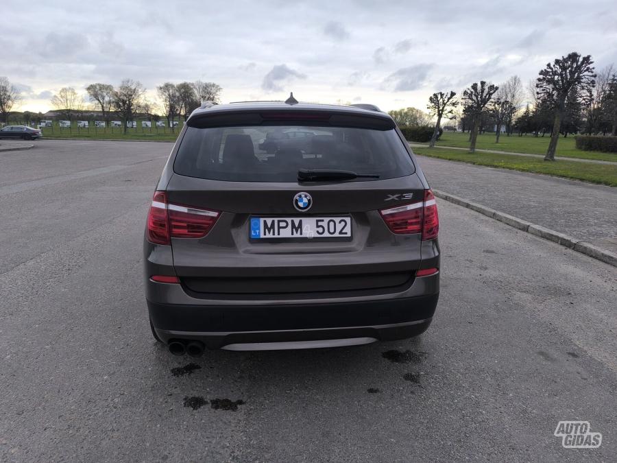 Brūns BMW X3 2011 Kauņa, ar dzinēja tilpumu 3.00 L un nobraukumu 256 tūkst. km par 9100 €, foto 19 vietnē AUTOMOTO.COM.LV