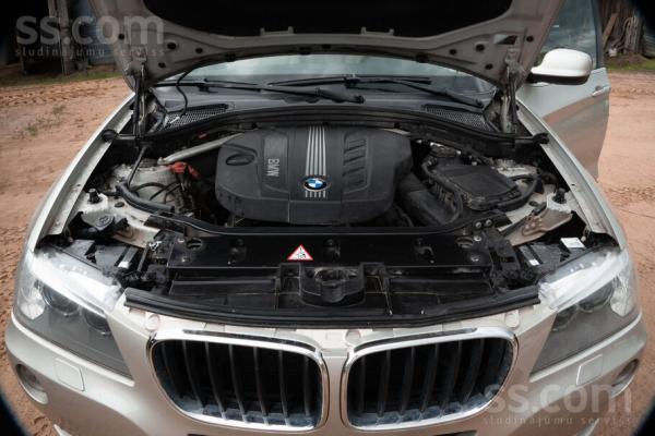 Brown BMW X3 2011 in Jekabpils, with an engine capacity of 2.00 L and mileage of 340 thousand km for 9400 €, photo 2 on AUTOMOTO.COM.LV