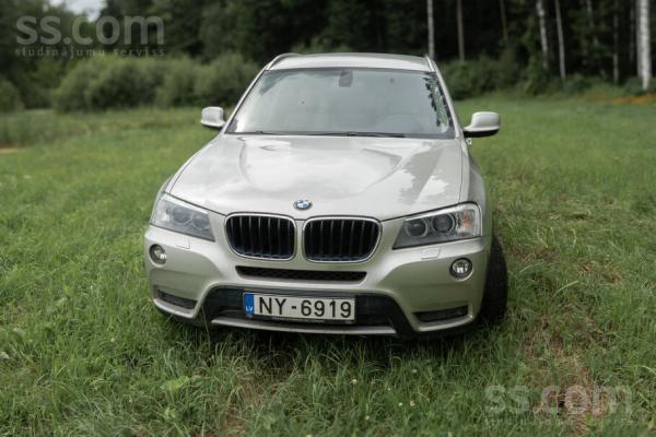 Brown BMW X3 2011 in Jekabpils, with an engine capacity of 2.00 L and mileage of 340 thousand km for 9400 €, photo 8 on AUTOMOTO.COM.LV