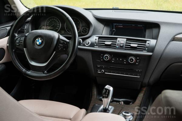 Brūns BMW X3 2011 Jēkabpils, ar dzinēja tilpumu 2.00 L un nobraukumu 340 tūkst. km par 9400 €, foto 6 vietnē AUTOMOTO.COM.LV
