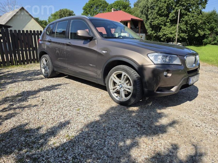 Brown BMW X3 2011 in Talsi, with an engine capacity of 3.00 L and mileage of 342 thousand km for 10500 €, photo 3 on AUTOMOTO.COM.LV