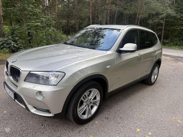 Brown BMW X3 2011 in Vilnius, with an engine capacity of 2.00 L and mileage of 391 thousand km for 7800 €, photo 1 on AUTOMOTO.COM.LV