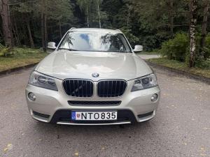 Brown BMW X3 2011 in Vilnius, with an engine capacity of 2.00 L and mileage of 391 thousand km for 7800 €, photo 3 on AUTOMOTO.COM.LV