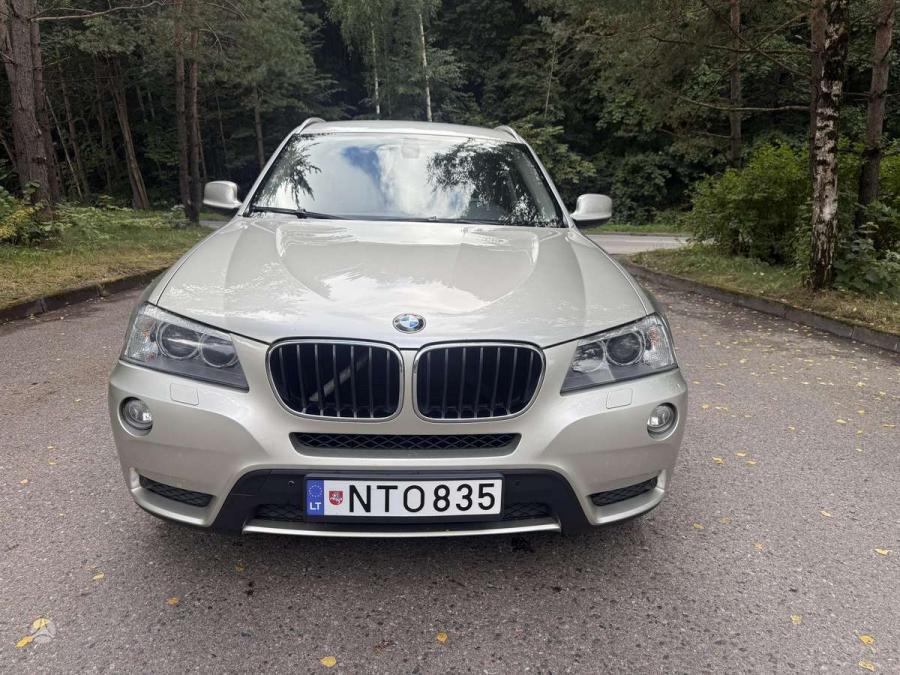 Brown BMW X3 2011 in Vilnius, with an engine capacity of 2.00 L and mileage of 391 thousand km for 7800 €, photo 3 on AUTOMOTO.COM.LV