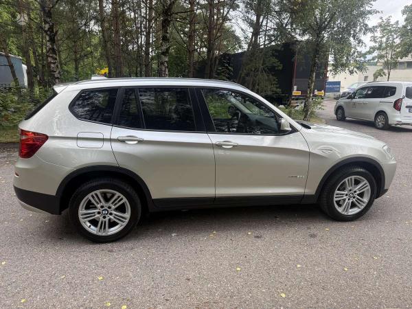 Brown BMW X3 2011 in Vilnius, with an engine capacity of 2.00 L and mileage of 391 thousand km for 7800 €, photo 4 on AUTOMOTO.COM.LV