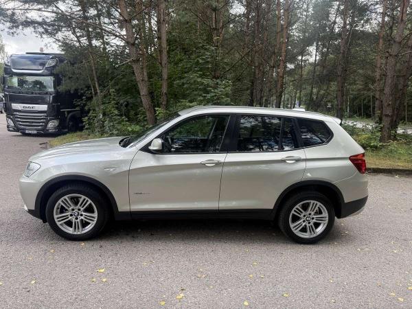Brown BMW X3 2011 in Vilnius, with an engine capacity of 2.00 L and mileage of 391 thousand km for 7800 €, photo 7 on AUTOMOTO.COM.LV