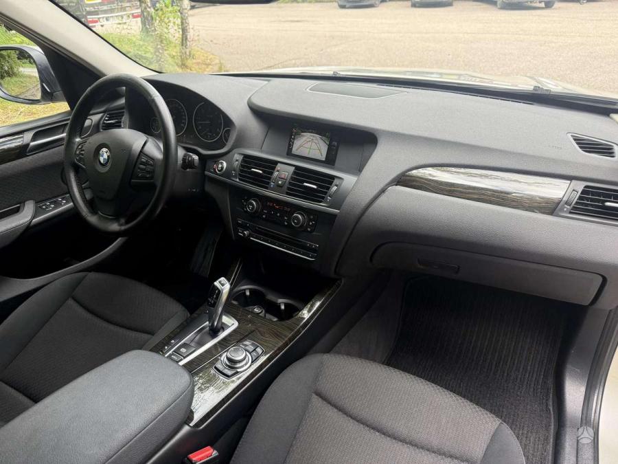 Brown BMW X3 2011 in Vilnius, with an engine capacity of 2.00 L and mileage of 391 thousand km for 7800 €, photo 14 on AUTOMOTO.COM.LV