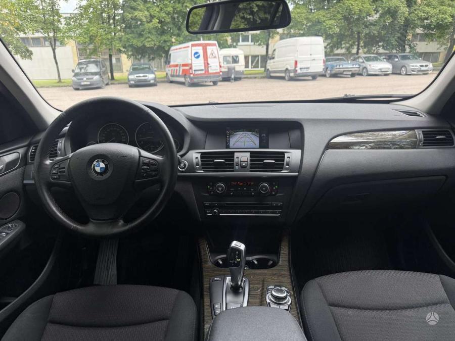 Brown BMW X3 2011 in Vilnius, with an engine capacity of 2.00 L and mileage of 391 thousand km for 7800 €, photo 16 on AUTOMOTO.COM.LV