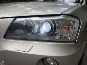 Brown BMW X3 2011 in Vilnius, with an engine capacity of 2.00 L and mileage of 391 thousand km for 7800 €, photo 23 on AUTOMOTO.COM.LV