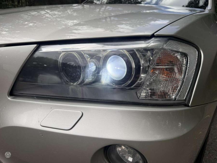 Brown BMW X3 2011 in Vilnius, with an engine capacity of 2.00 L and mileage of 391 thousand km for 7800 €, photo 23 on AUTOMOTO.COM.LV