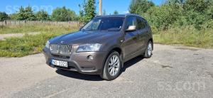 Brown BMW X3 2011 in Liepaja, with an engine capacity of 3.00 L and mileage of 256 thousand km for 12999 €, photo 3 on AUTOMOTO.COM.LV