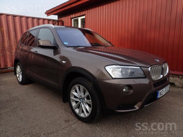 БМВ Х3 2011 в Лиепая на AUTOMOTO.COM.LV Коричневый БМВ Х3 2011 в Лиепая, объемом двигателя 3.00 л и пробегом 257 тыс. км за 12550 €, фото 1 на AUTOMOTO.COM.LV