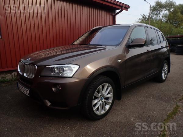 БМВ Х3 2011 в Лиепая на AUTOMOTO.COM.LV Коричневый БМВ Х3 2011 в Лиепая, объемом двигателя 3.00 л и пробегом 257 тыс. км за 12550 €, фото 5 на AUTOMOTO.COM.LV