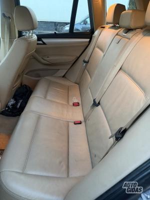 Brown BMW X3 2011 in Siauliai, with an engine capacity of 2.00 L and mileage of 247 thousand km for 5300 €, photo 10 on AUTOMOTO.COM.LV