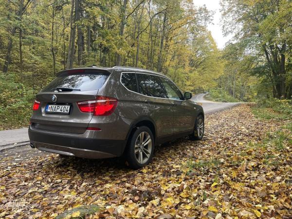 Brown BMW X3 2011 in Kaunas, with an engine capacity of 2.00 L and mileage of 249 thousand km for 6200 €, photo 5 on AUTOMOTO.COM.LV