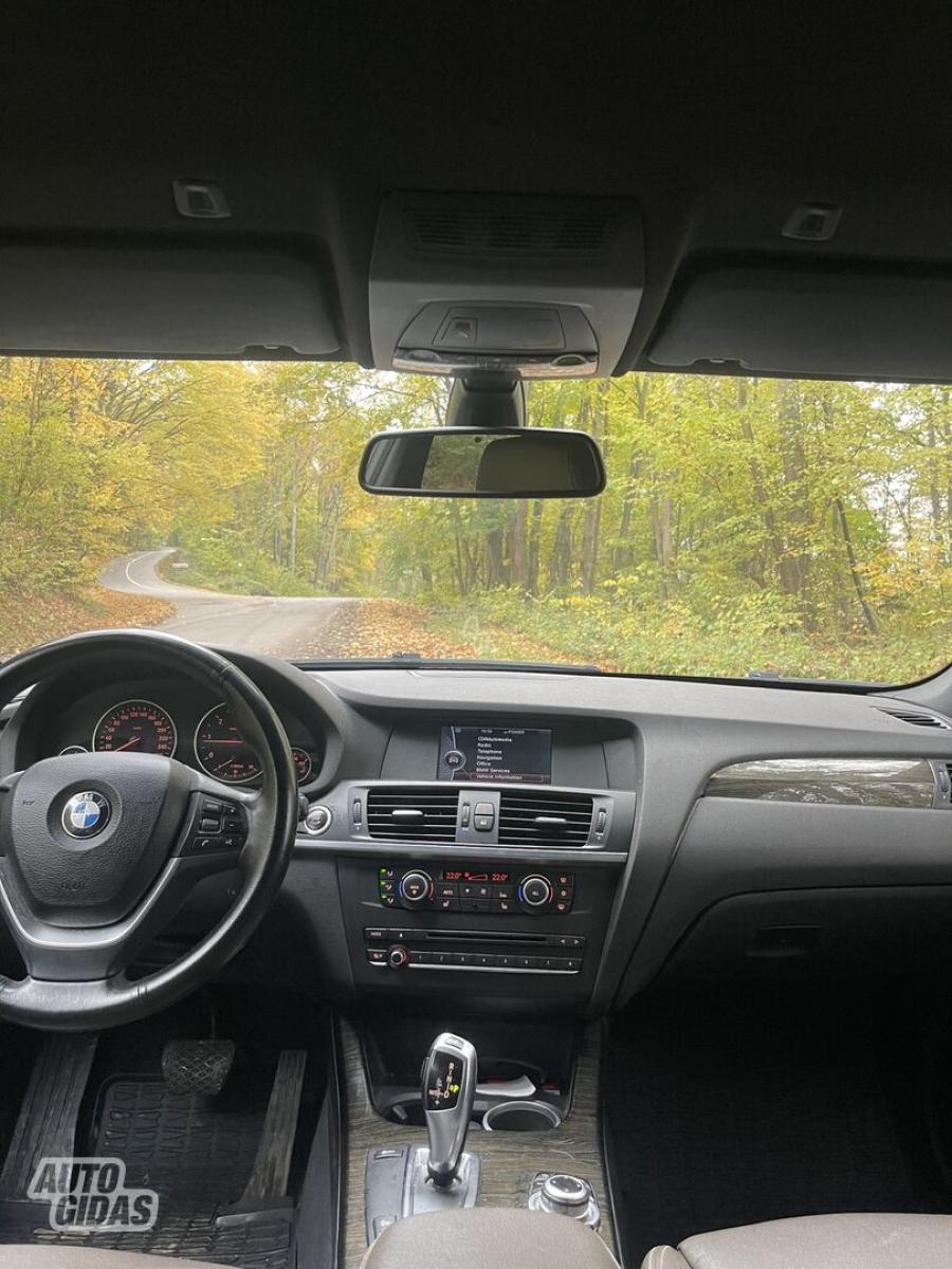 Brown BMW X3 2011 in Kaunas, with an engine capacity of 2.00 L and mileage of 249 thousand km for 6200 €, photo 7 on AUTOMOTO.COM.LV