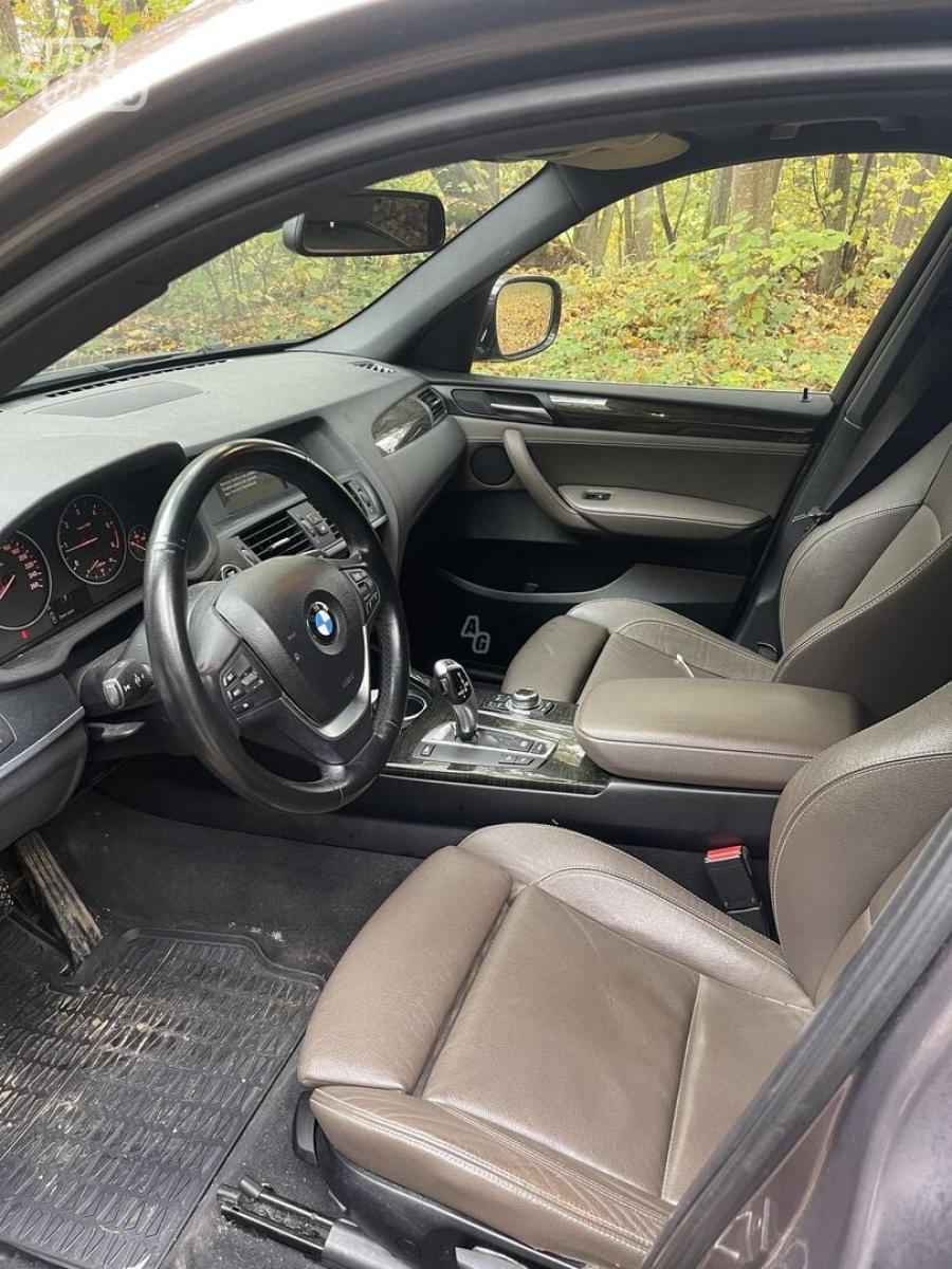 Brown BMW X3 2011 in Kaunas, with an engine capacity of 2.00 L and mileage of 249 thousand km for 6200 €, photo 12 on AUTOMOTO.COM.LV