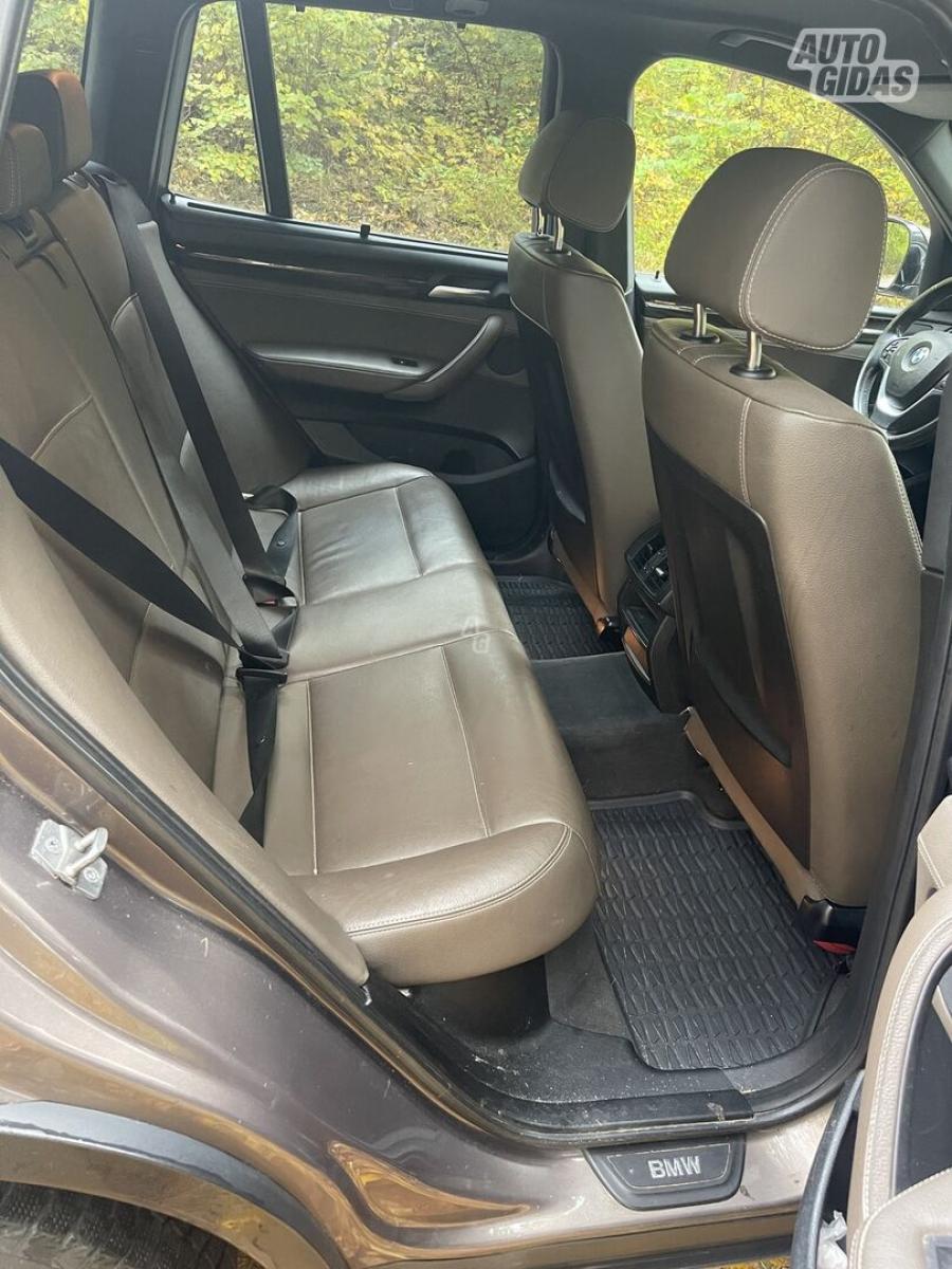 Brown BMW X3 2011 in Kaunas, with an engine capacity of 2.00 L and mileage of 249 thousand km for 6200 €, photo 13 on AUTOMOTO.COM.LV