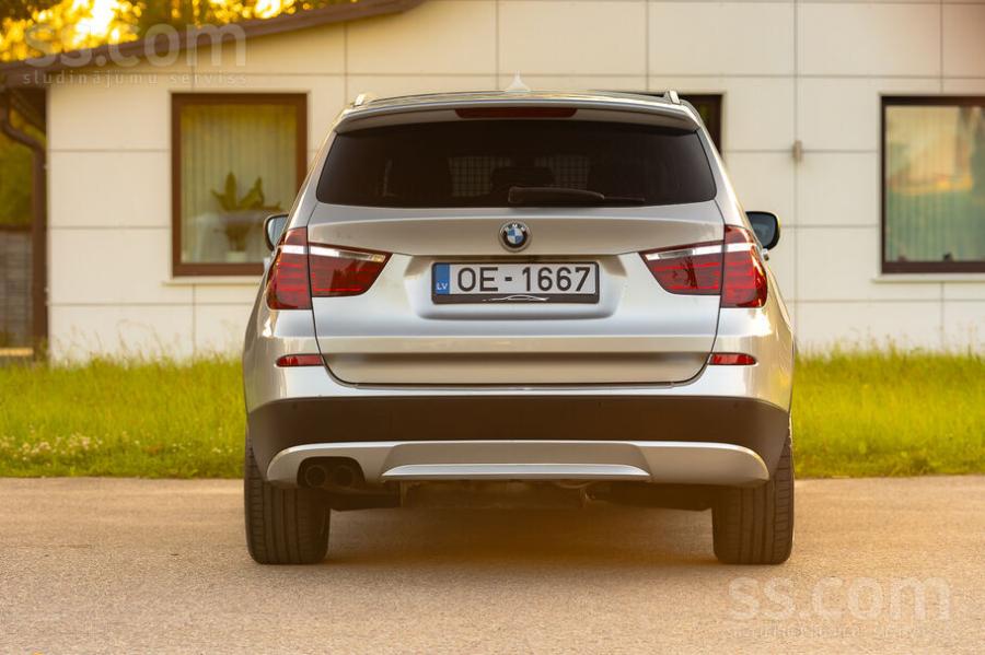 Brūns BMW X3 2012 Jelgava, ar dzinēja tilpumu 3.00 L un nobraukumu 0 tūkst. km par 7300 €, foto 5 vietnē AUTOMOTO.COM.LV