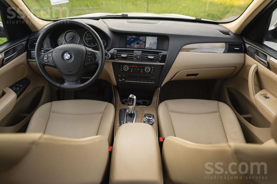 Brūns BMW X3 2012 Jelgava, ar dzinēja tilpumu 3.00 L un nobraukumu 0 tūkst. km par 7300 €, foto 12 vietnē AUTOMOTO.COM.LV