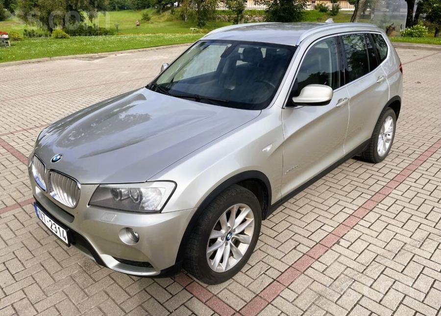 Brūns BMW X3 2012 Valmiera, ar dzinēja tilpumu 3.00 L un nobraukumu 312 tūkst. km par 10550 €, foto 1 vietnē AUTOMOTO.COM.LV