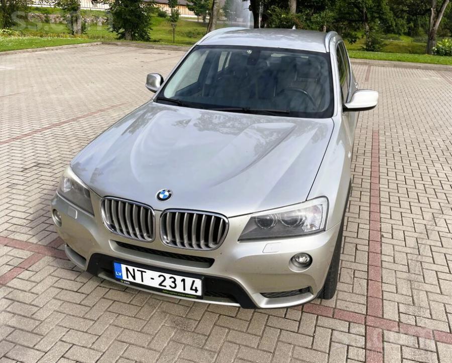 Brūns BMW X3 2012 Valmiera, ar dzinēja tilpumu 3.00 L un nobraukumu 312 tūkst. km par 10550 €, foto 2 vietnē AUTOMOTO.COM.LV