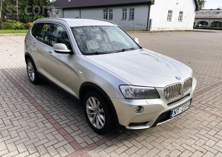 Brūns BMW X3 2012 Valmiera, ar dzinēja tilpumu 3.00 L un nobraukumu 312 tūkst. km par 10550 €, foto 4 vietnē AUTOMOTO.COM.LV