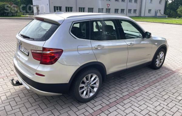 Brūns BMW X3 2012 Valmiera, ar dzinēja tilpumu 3.00 L un nobraukumu 312 tūkst. km par 10550 €, foto 6 vietnē AUTOMOTO.COM.LV