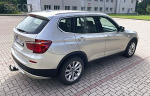 Brūns BMW X3 2012 Valmiera, ar dzinēja tilpumu 3.00 L un nobraukumu 312 tūkst. km par 10550 €, foto 6 vietnē AUTOMOTO.COM.LV