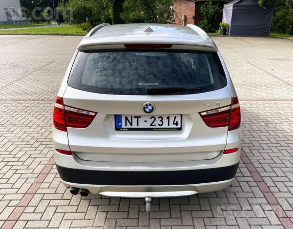 Brūns BMW X3 2012 Valmiera, ar dzinēja tilpumu 3.00 L un nobraukumu 312 tūkst. km par 10550 €, foto 8 vietnē AUTOMOTO.COM.LV